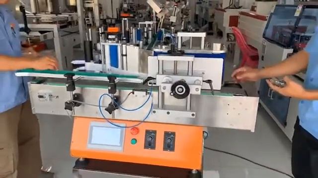 Автоматическая этикетировочная машина для круглых бутылок