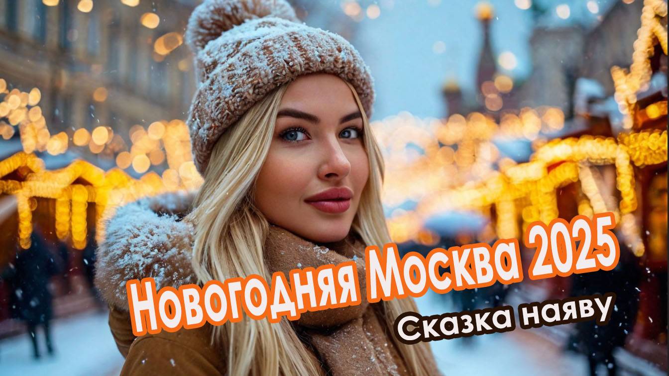Где окунуться в новогоднюю сказку в Москве, волшебная ночная прогулка по центру.