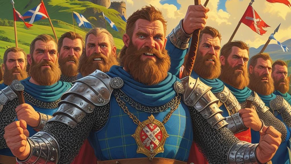 Объединение Шотландии Вильямом Уоллесом - часть 8