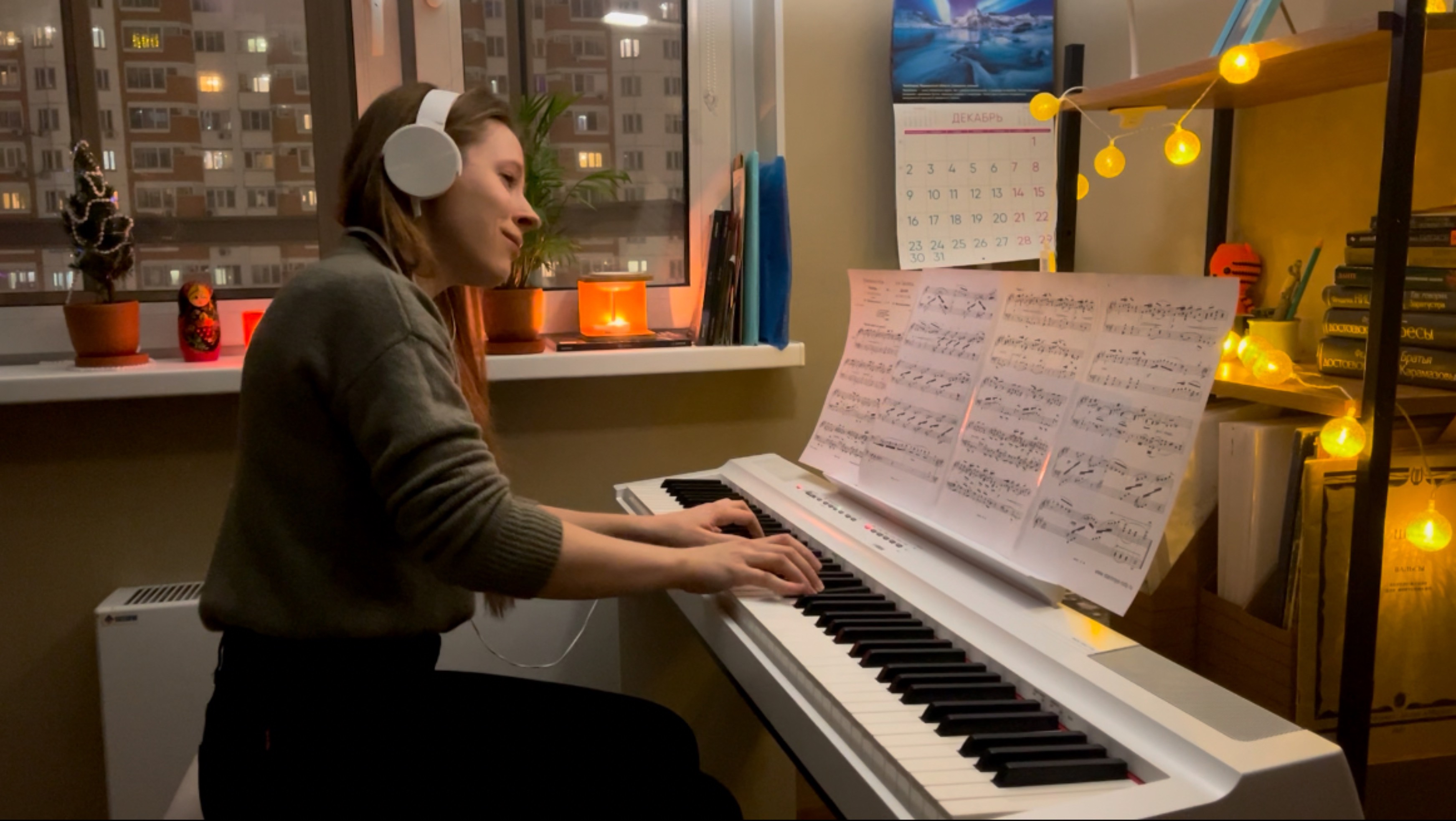 П. И. Чайковский - "Январь. У камелька" из цикла “Времена года"