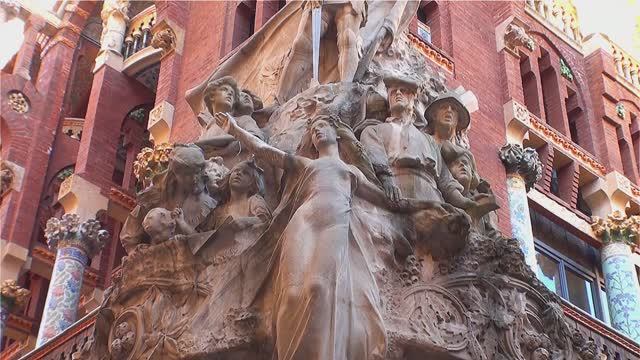 Барселона,Испания.Барселона-и-... Часть1. Дворец каталонской музыки.