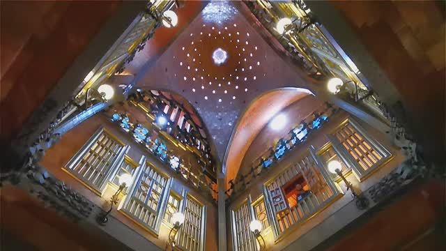 Барселона,Испания.Барселона-и-...Часть 3. Дворец Гуэля.