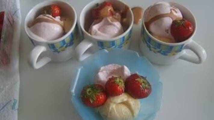 Ягодное мороженое Маринкины творинки