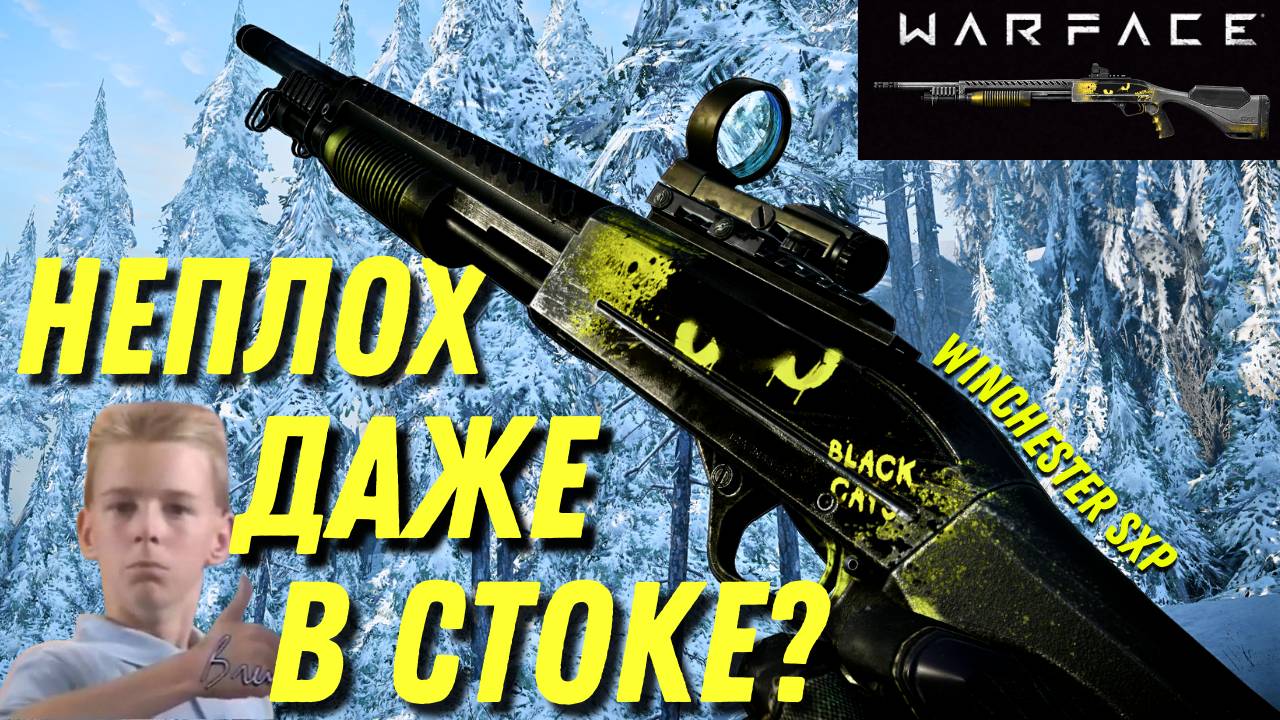 Winchester SXP «Черные коты» В СТОКЕ - РАНДОМНАЯ ИМБА! / Warface