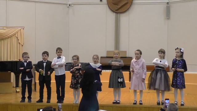 2021 03 12 Хоровой ансамбль  1 класса__"Кусково" ДМШ им. Д.Д.Шостаковича