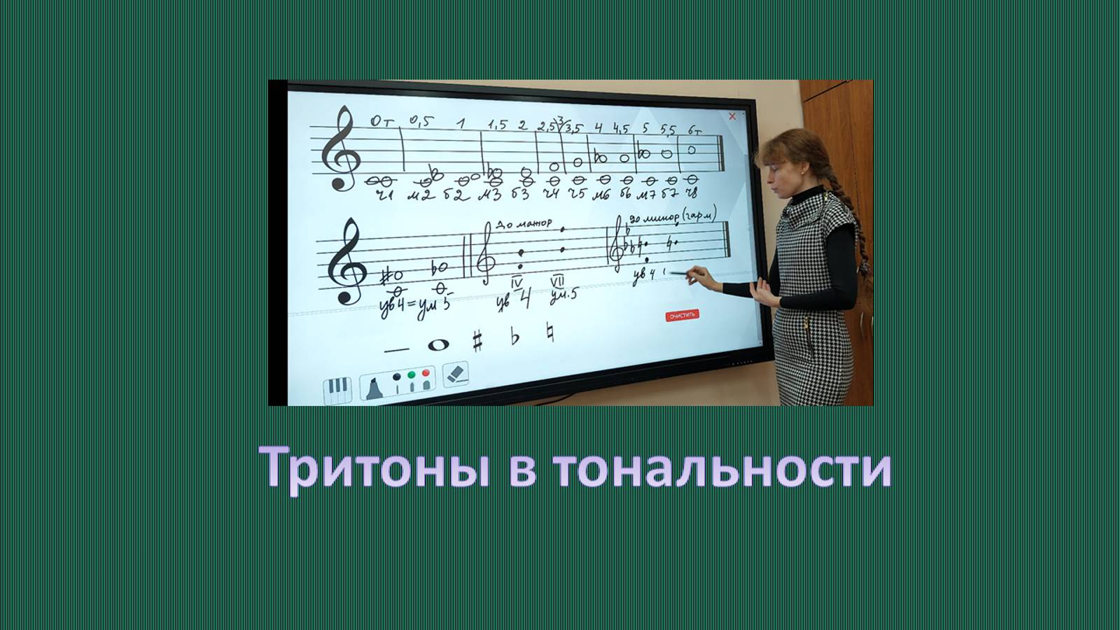 Тритоны в тональности