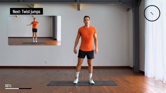 20 МИН КАРДИО HIIT ТРЕНИРОВКА - ВСЕ СТОЯ - Все тело, без оборудования, без повторений