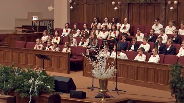 12/11/2022 Вечернее Богослужение с детским хором старшая группа