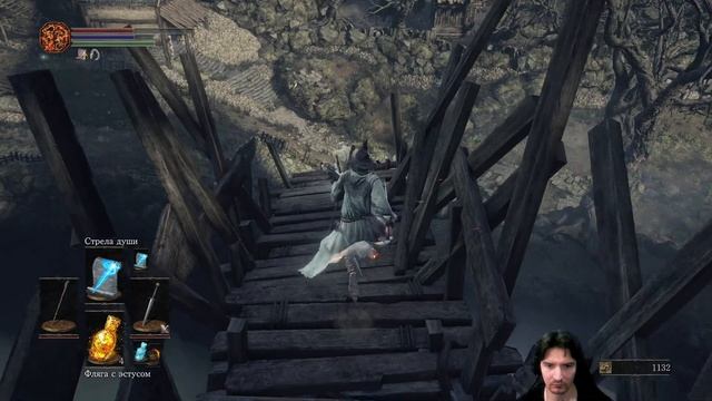 Dark Souls 3 Прохождение #3. Поселение нежити (Мирный договор с Гигантом-лучником)