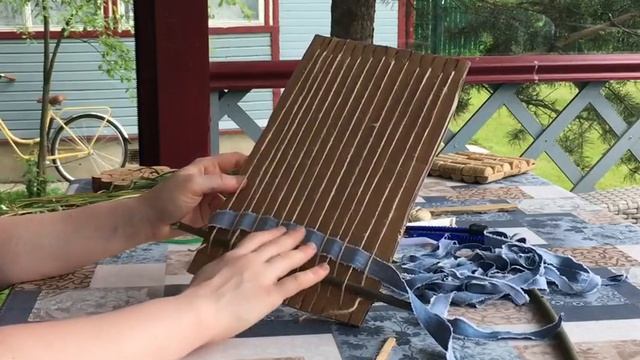 Мастер-класс «Декоративный коврик из луговых трав»