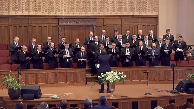 День в закате догорает | Мужской хор