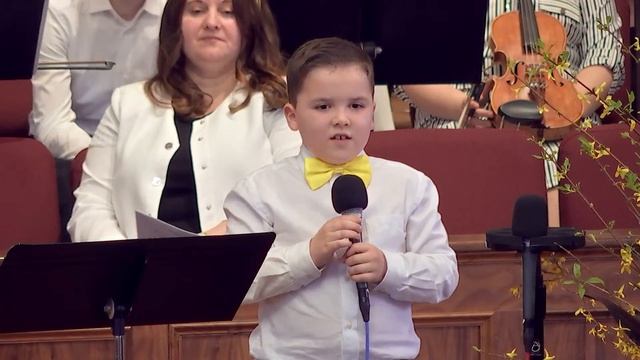 04/16/2023 Вечернее Богослужение с участием детского хора