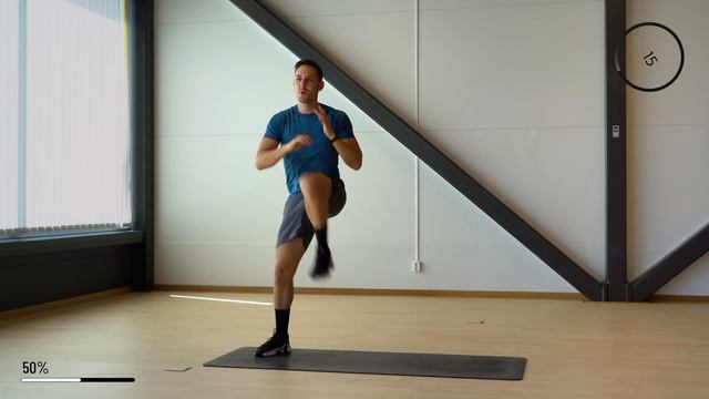 15 МИНУТ СТОЯЩАЯ ТРЕНИРОВКА ДЛЯ ПРЕССЫ И КАРДИО - Сжигайте жир и формируйте кубики пресса