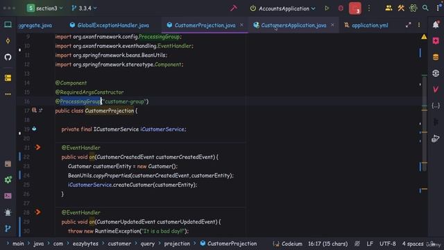 20 -Event Processors in Axon framework - Part 3
