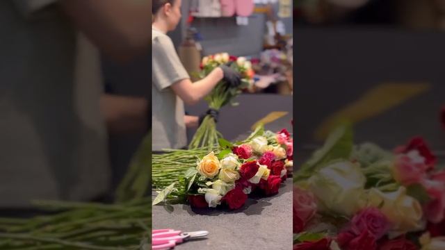 Как собрать 101 розу: разноцветная роза, сборка 101 розы своими руками – быстро, легко и мастерски!