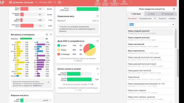 Завтрак 65% пользы 03.01