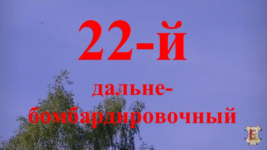 22 й дальнебомбардировочный