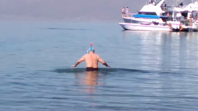 Иордания  Поход к затопленному танку