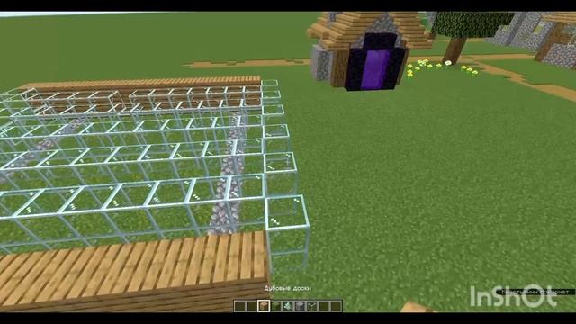 Восоздаю игру, растения против зомби, в Майнкрафт.