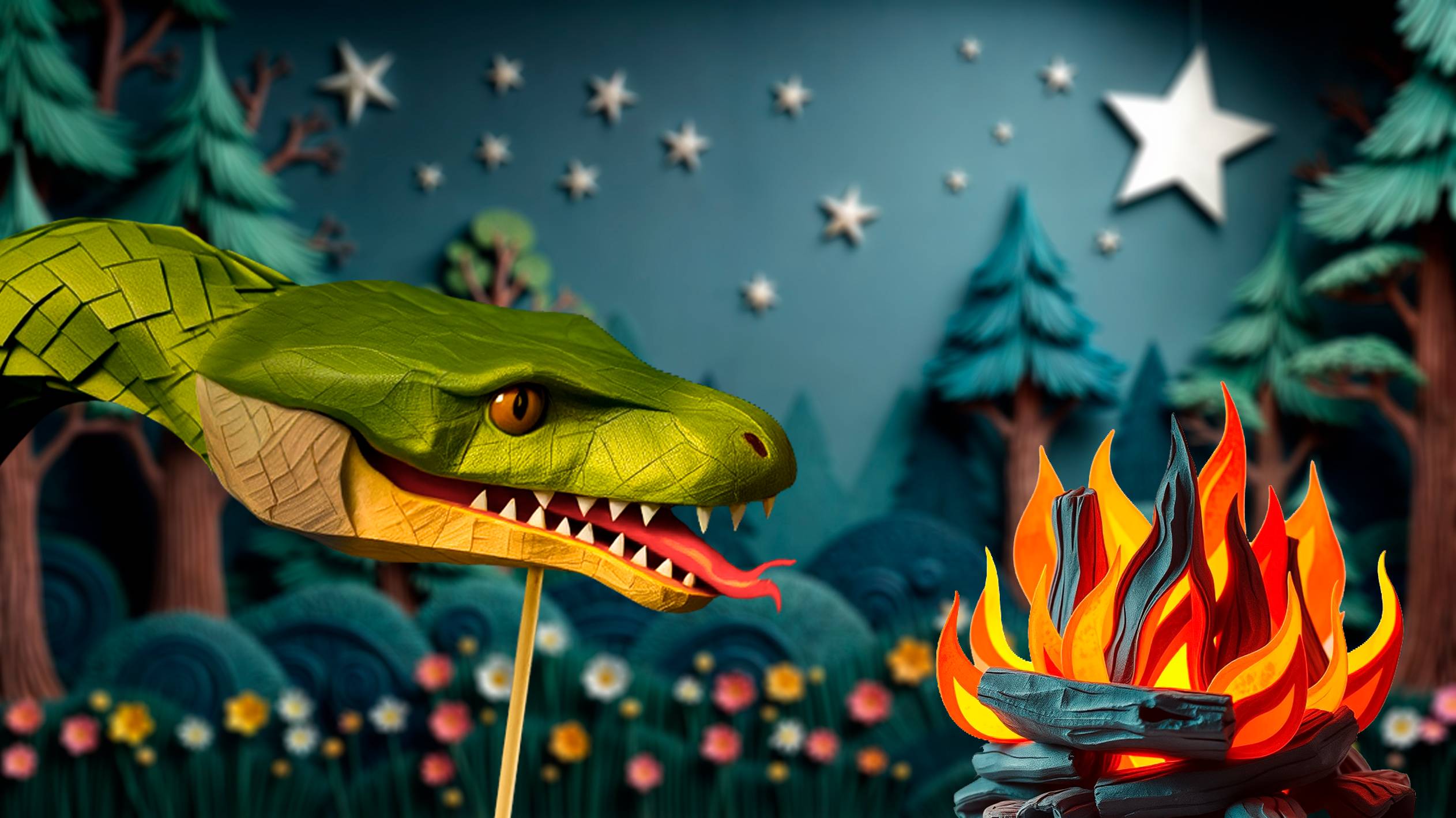 Сказка о Змее и Мышке