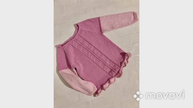 Кофта спицами. Часть 1.