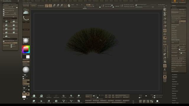 Turning Fibermesh into Game Ready Hair In Zbrush 2018