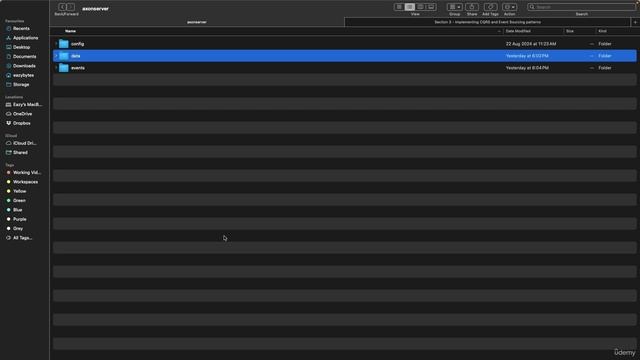 9 -Creating EventSourcingHandler method in customer aggregate class
