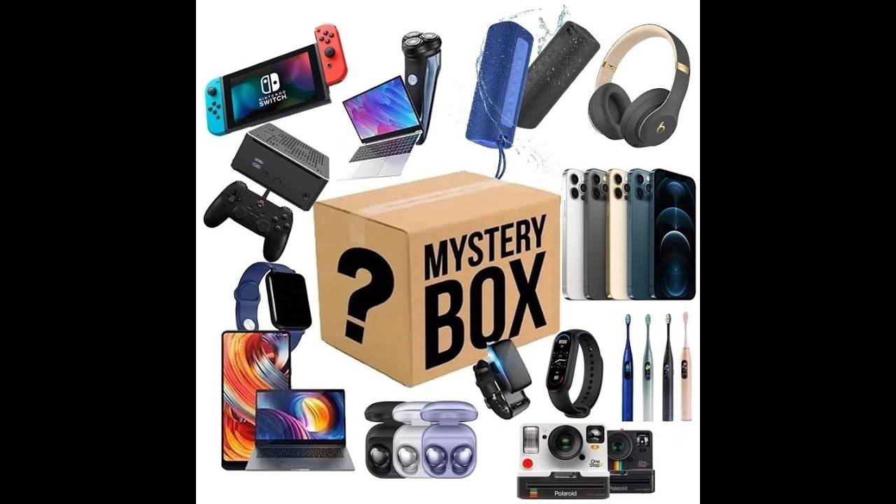 Распаковка посылки mystery box
