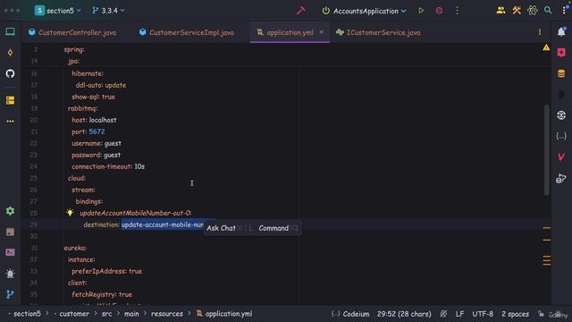 6 -Implementing choreography saga pattern - Part 2
