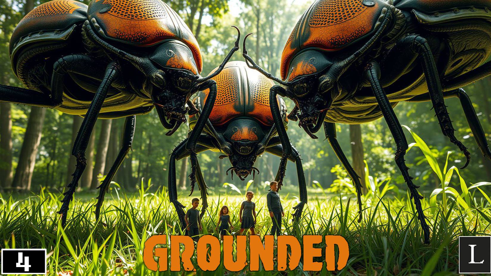 Боятся или уважают? Не важно! Муравьи знают, кто тут главный. Grounded #4