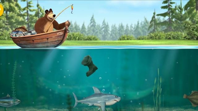 Маша и медведь бегом за урожаем