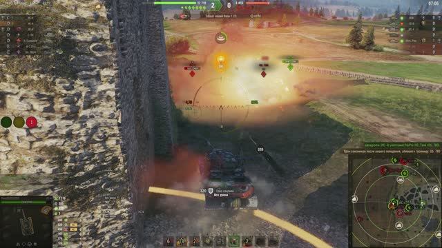 Бесстрашно вкатили и победили. Натиск. 20250104 2012. ИС-4. Линия Зигфрида.