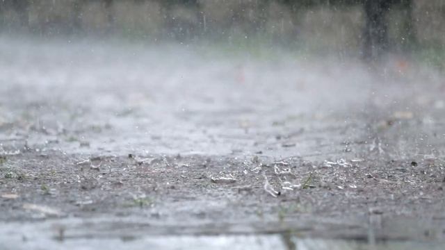 Звуки сильного дождя  для сна, учебы и медитации. Расслабляющая Фоновая музыка. Звуки природы