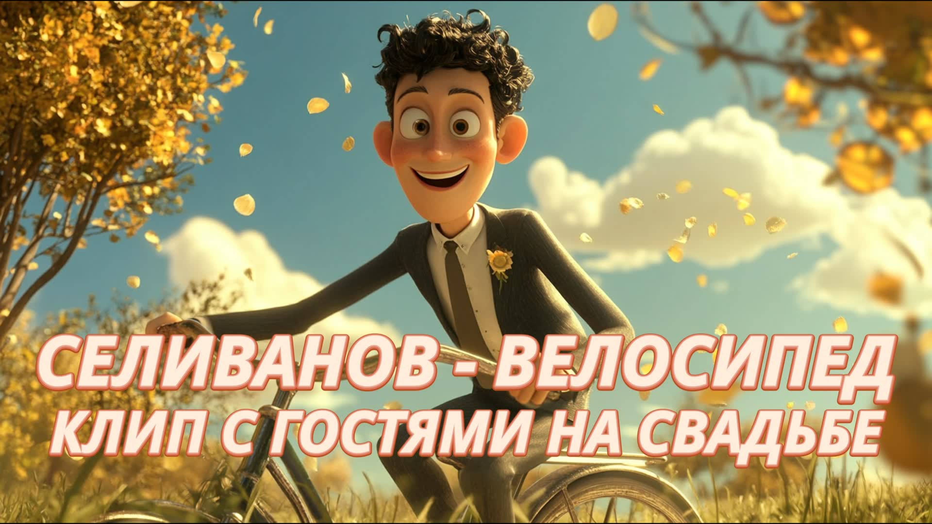 Владимир Селиванов - Велосипед  | Свадебный клип с гостями
