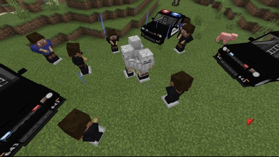 Я и полицейские арестовали этих опасных преступников