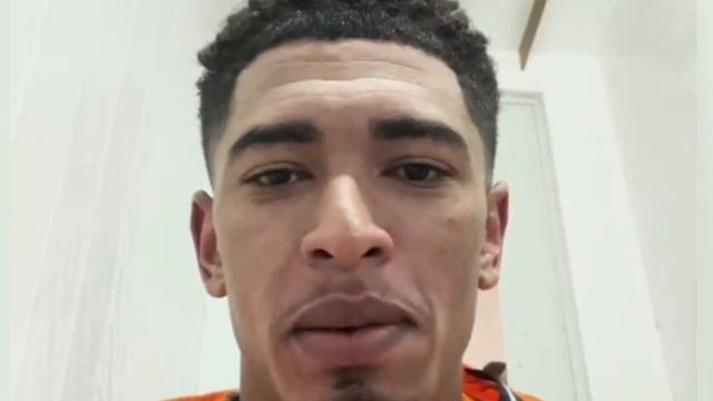 🗣Джуд Беллингем записал сообщение для фанатов после матча с Валенсией