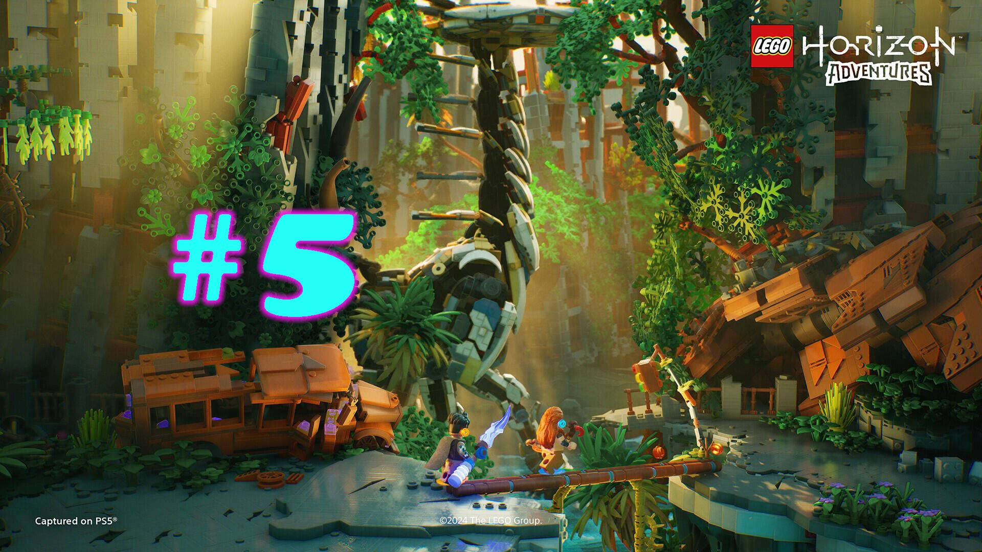 LEGO Horizon Adventures ➤ прохождение №5 Герои мифов и легенд | Инструкции не требуються