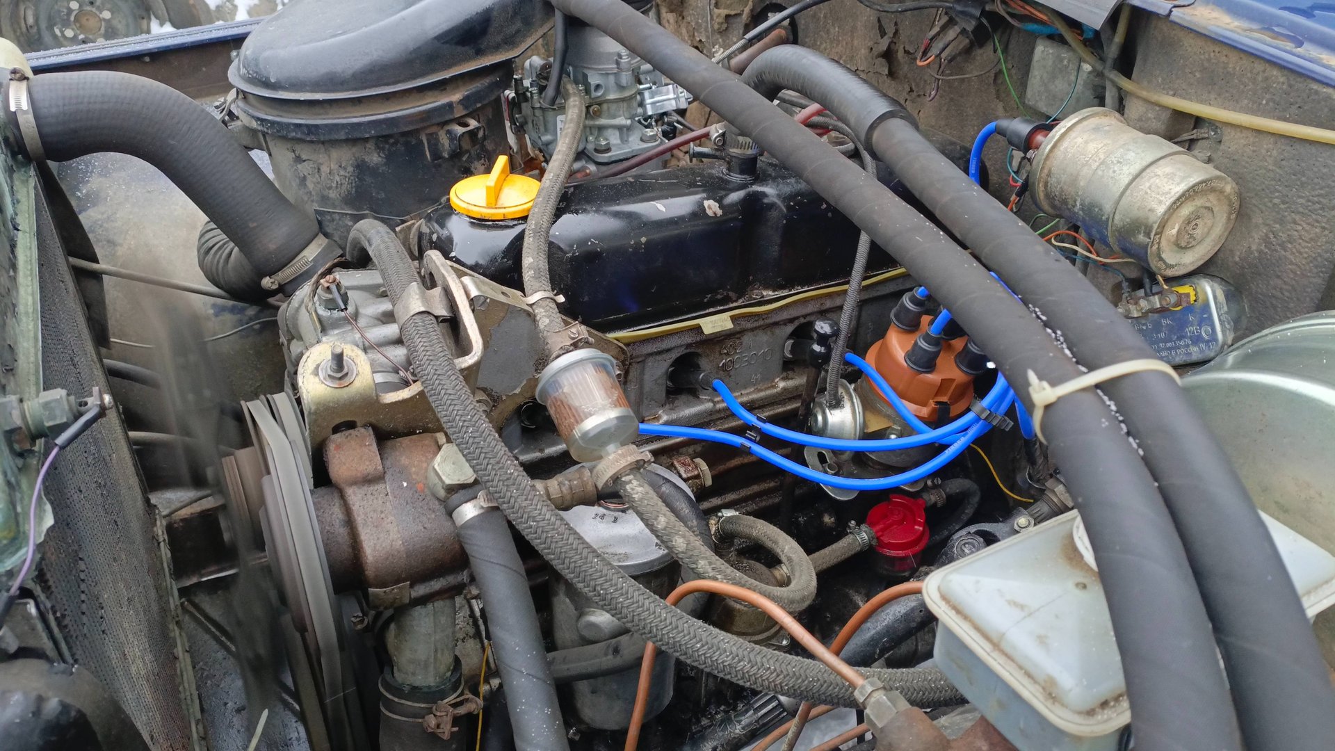 УАЗ-31519. Замена масла двигателя.