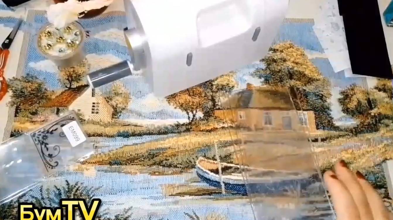 Небольшой обзор машинки для вырубки с функцией Тиснения на бумаге. Вариант # 2