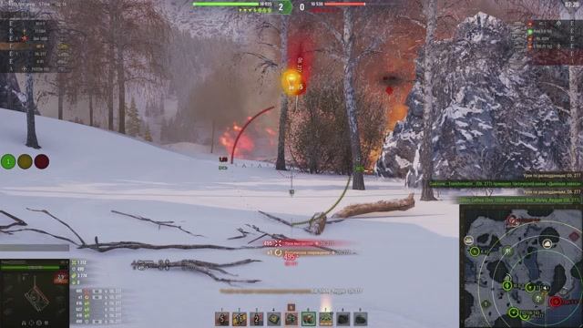 Всё по скромному, а в ТОП-1 попал. Натиск. 20250103 2325. ИС-4. Линия Маннергейма.