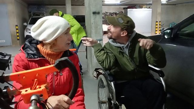 мечты должны сбываться. сдача веломобиля хозяйк