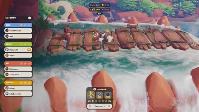 Пробую играть в Party Animals #1