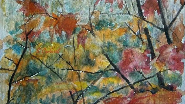 ОСЕНЬ - АКВАРЕЛЬ