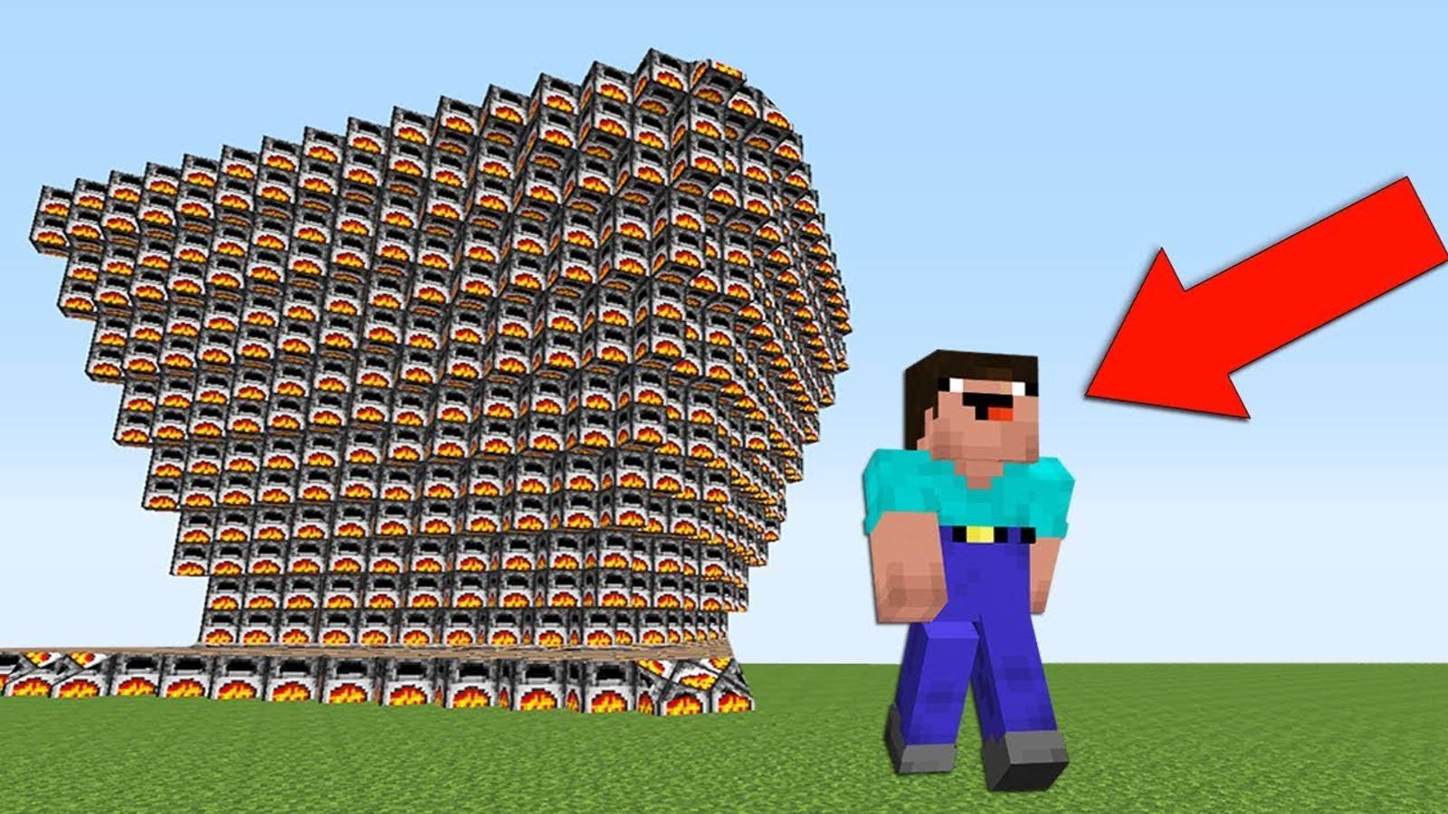 НУБ ПРОТИВ ЦУНАМИ ИЗ КОРОВ В МАЙНКРАФТ КАК ВЫЖИТЬ НУБУ MINECRAFT ТРОЛЛИНГ ЛОВУШКА ЗАЩИТА МУЛЬТИК
