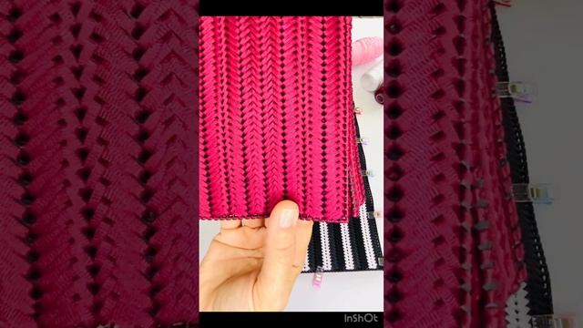 Новые узоры на пластиковой канве для создания новых сумочек 🛍️#сумкасвоимируками #рукоделие #канва