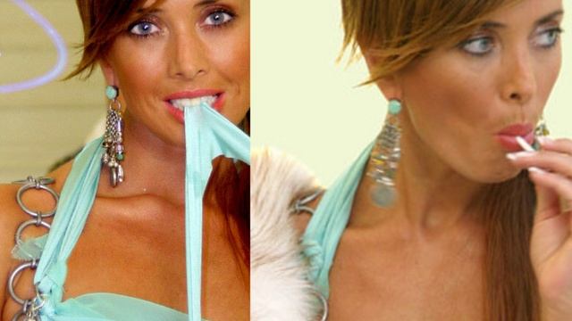 Комплект бижутерии на Жанне Фриске в клипе Ла Ла Ла