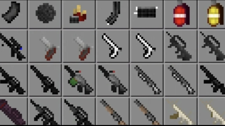 Обзор мода на оружие