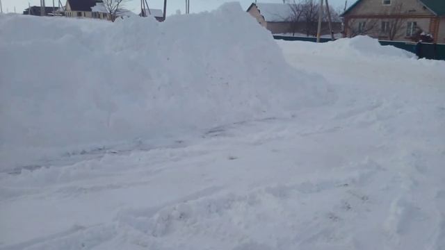 Снег, много снега, очень много снега! Весна приходи!