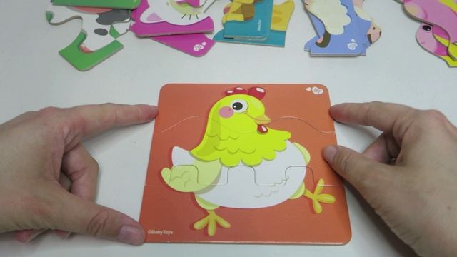 Игра-головоломка "Домашние животные" тройные пазлы, компания "Десятое королевство"