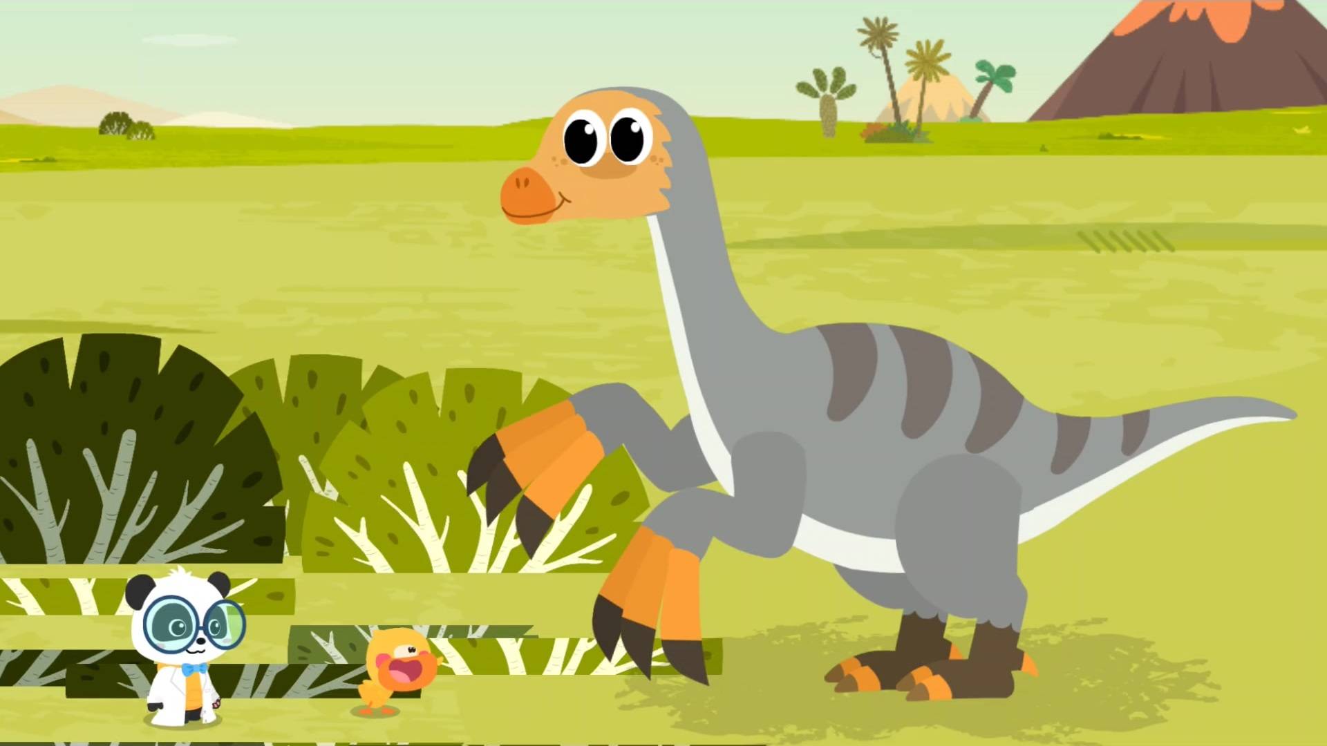 Почему у Теризинозавра были прочные когти? | Познавательный мультик про динозавров для малышей